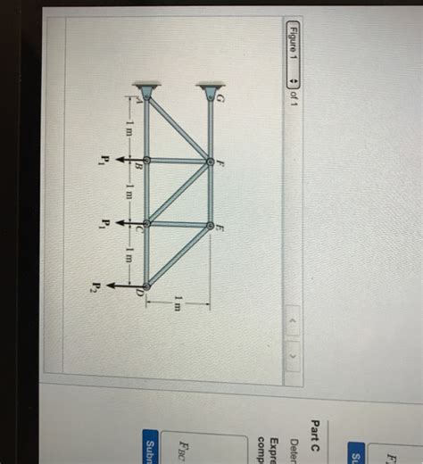 Solved Fundamental Problem Determine The Force In Chegg
