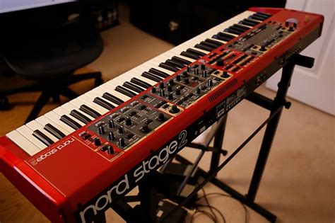 Nord Stage 2 SW73 73 Key Semi Weighted Waterfall Stage Piano Reverb