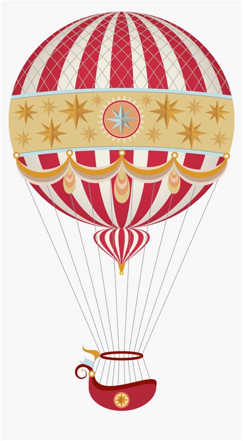 Vintage Balloons Clip Art Vintage Hot Air Balloon Png Transparent