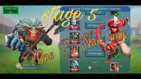 Lords Mobil Lords Mobile Limited Stage 5 Hero Lineup YouTube