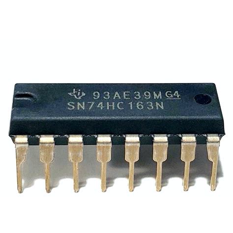 74163 IC Presettable Synchronous 4 Bit Binary Counter MECHATRONX