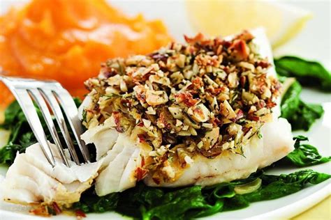 Filets de poisson aux amandes et au citron Manger Méditerranéen