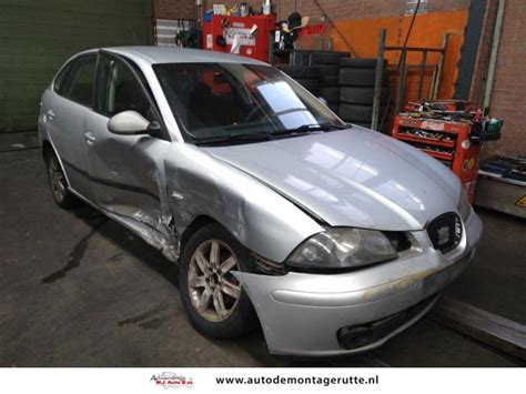 Seat Ibiza III 1 4 16V 75 Épave 2005 Gris