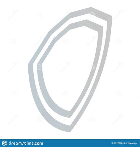 cone Do Protetor Estilo Isom trico Ilustração do Vetor Ilustração