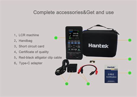 Hantek 1832C Medidor LCR portátil 40Khz
