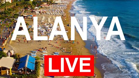 Live Webcam Alanya Turkey KLEOPATRA BEACH 17 08 2023 Alanya