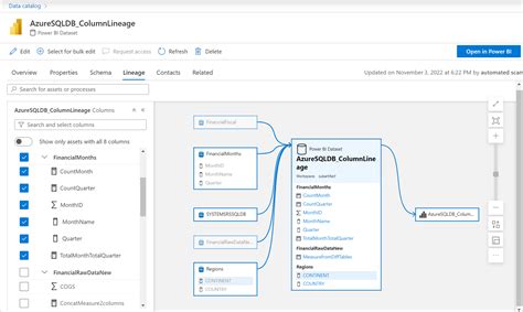 metadaten und lineage aus power bi microsoft purview microsoft learn