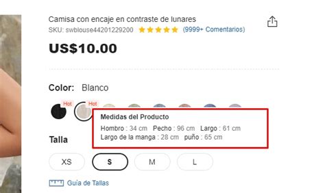 Tablas De Tallas De Shein Y Trucos Para Acertar Siempre Actualizado