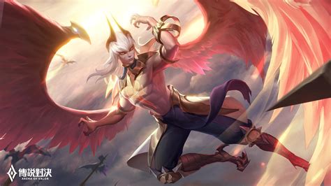 Hình ảnh nền Zata Thần Mặt Trời LVGames net Liên Quân Mobile