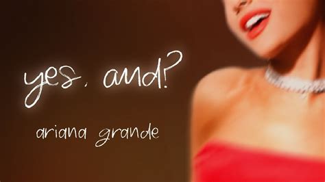 Ariana Grande Yes And Alternative Single Cover Concept YouTube