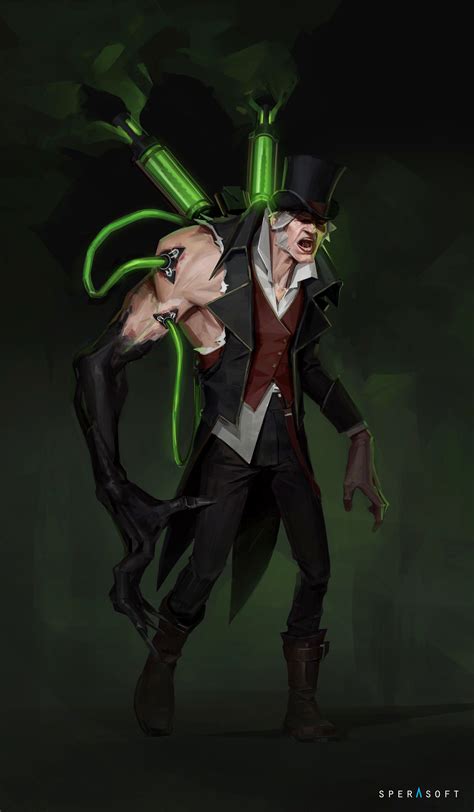 ArtStation Dr Jekyll And Mr Hyde Sperasoft Studio Mr Hyde Art