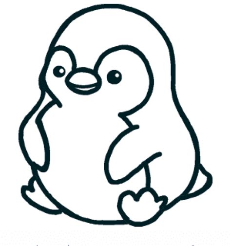 How To Draw Baby Penguins