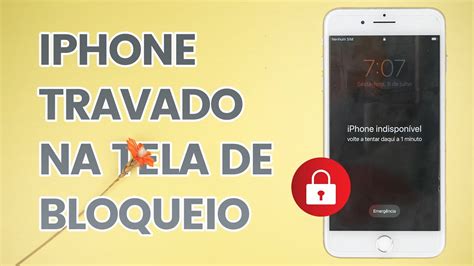 Resolva O IPhone Travado Na Tela De Bloqueio Em 3 Minutos