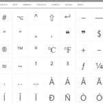 Caracteres especiales difíciles de encontrar en el teclado para copiar