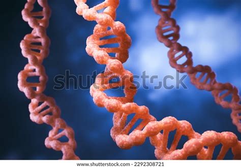 Dna Gene Helix Spiral Molecule Structure Stock Illustration 2292308721