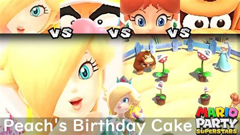 Mario Party Superstars Rosalina Vs Wario Vs Daisy Vs Donkey Kong In