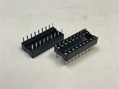 Model 2 382060 1 18 Pin DIP IC Socket Adaptor Solder Type QTY 69