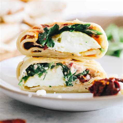 Copycat Starbucks Spinach Feta Wrap The Healthy Maven