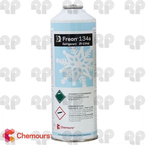 Gás R134A Freon Chemours Lata Repal
