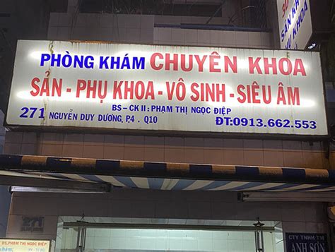 Phòng khám phụ khoa quận 5 tốt nhất bạn nên lựa chọn