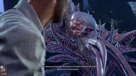 The Emperor Speaks Of His Former Partner Baldur S Gate Youtube