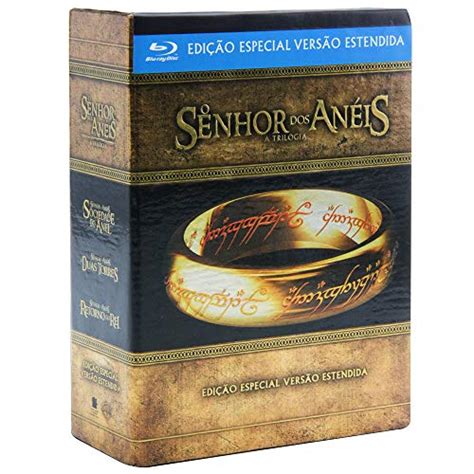COLEÇÃO BLU RAY TRILOGIA O SENHOR DOS ANÉIS EDIÇÃO ESPECIAL ESTENDIDA
