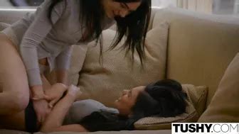 TUSHY Ariana Marie And Marley Brinx First Anal Threesome MixPorn