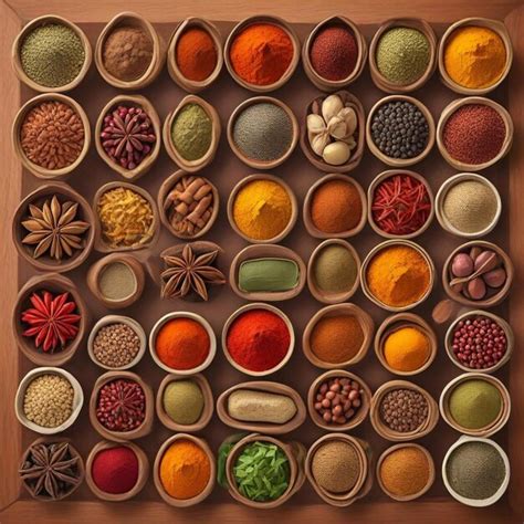 A Wooden Box With Many Different Colored Things On It Premium AI