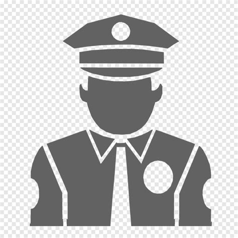 Listas Icono Silueta Policia Png
