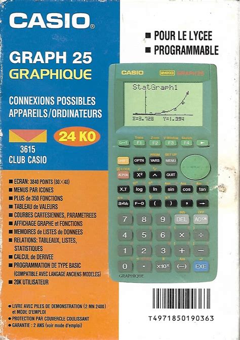 Casio Graph Calculatrice Graphique Casio Graph Casio