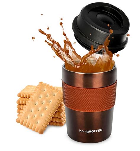 KONIGHOFFER ELLIOT KUBEK TERMICZNY 330ml BRĄZOWY za 204 Kč Allegro