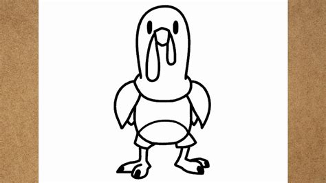 Como Dibujar Skin Pavo De Stumble Guys YouTube
