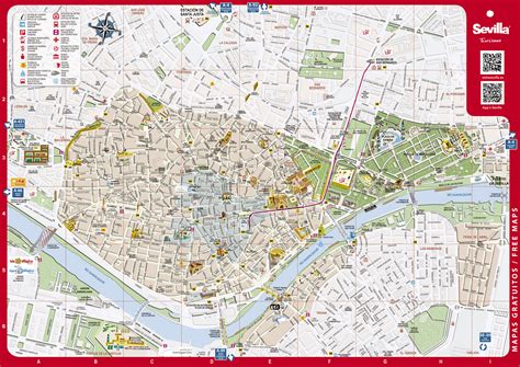 Mappa Di Siviglia Turismo De Sevilla