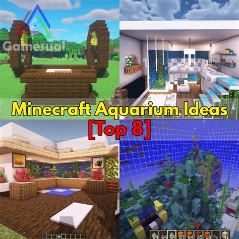 Minecraft Beautiful Aquarium Ideas Top Gamesual
