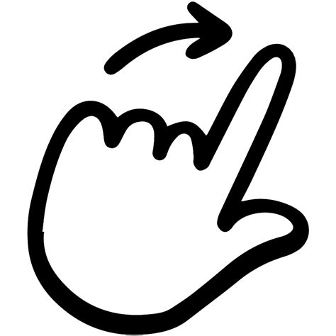 Swipe Right Vector Svg Icon Svg Repo