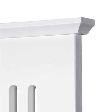 Aston Kitchen Plate Rack White Interior White