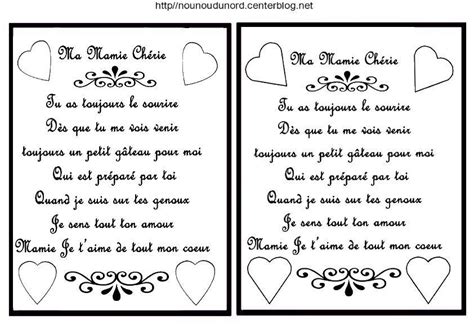 Po Me Pour La F Te Des Mamies Crit Par Nounoudunord