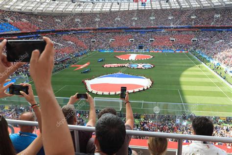 MOSCÚ RUSIA 26 de junio de 2018 el partido del Grupo C de la Copa