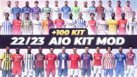 22 23 Kits AIO V5 Mod For FIFA 22 100 New Kits TU16 YouTube