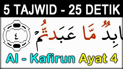 Detail Surat Al Kafirun Ayat 1 6 Arab Koleksi Nomer 42
