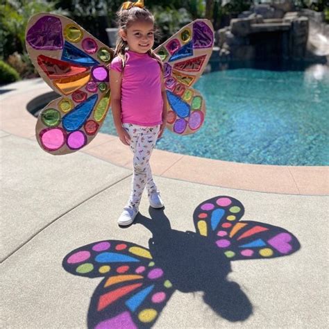 Disfraz De Mariposa Para Ni A Con Material