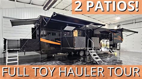 2023 Luxe 48FB Toy Hauler The Largest Toy Hauler In Our Fleet Toy