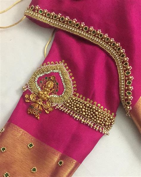 Embroidery Designs For Blouse Tutorial