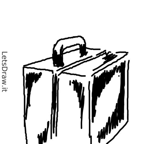 How To Draw Briefcase X6d9tk46y Png LetsDrawIt