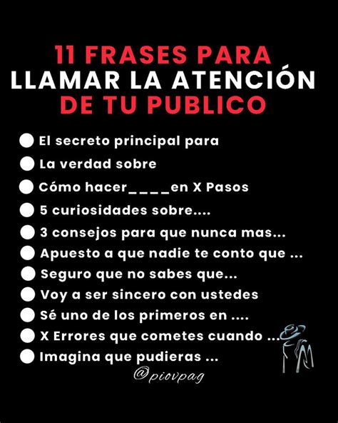Un buen titular siempre es importante para llamar la atención de tu