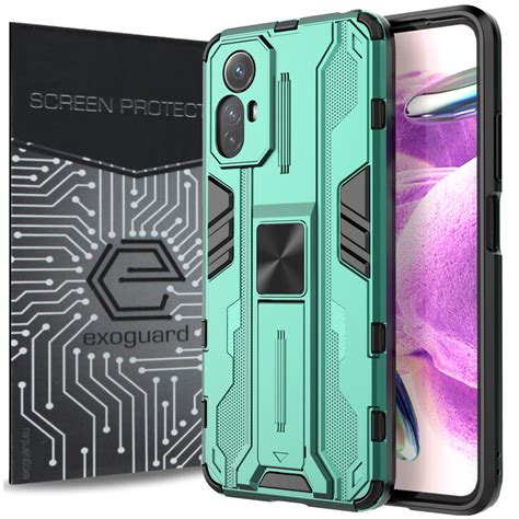 Etui Exoguard Supersonic Szkło Xiaomi Redmi Note 12S Pancerne