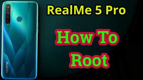 How To Root Realme 5 Pro Install TWRP Recovery RMX1971 YouTube