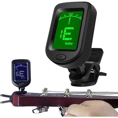 Afinador Digital Cromático Clip Violão Viola Guitarra Cavaco ENVIO
