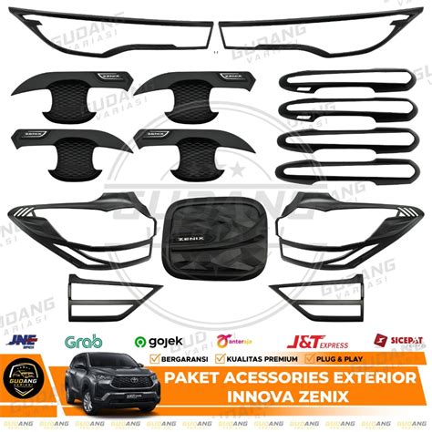 Jual Paket Garnish Depan Belakang Outer Handle Tank Cover Innova