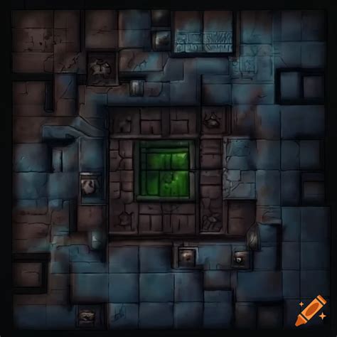 Tiles For Creating Dungeon Maps In Rpg Games On Craiyon